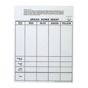 Cubbies Achievement Record Card: DOWNLOAD ONLY | Awana Australia